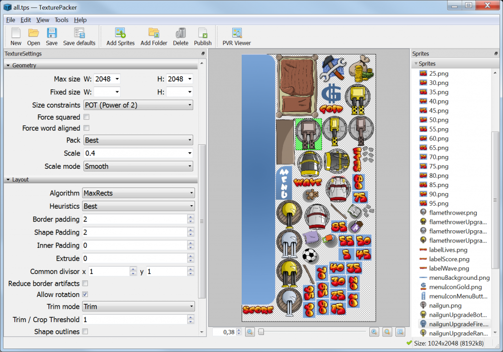 Extended Sprite Sheets, Text Input and Clipping Support - Felgo