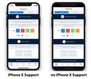 How to Handle Safe Area Insets for iPhone X, iPad X, Android P
