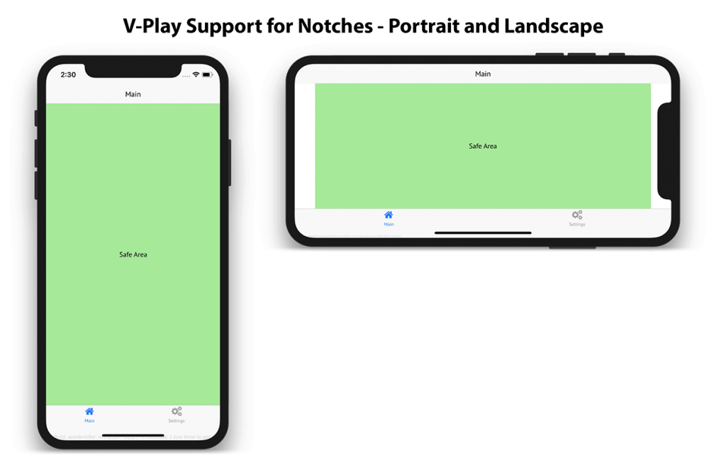 How to Handle Safe Area Insets for iPhone X, iPad X, Android P