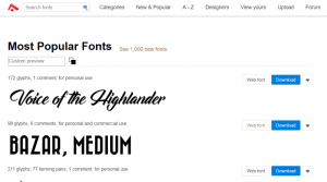 27 Sites to Download Free Fonts for Mobile Apps & Games
